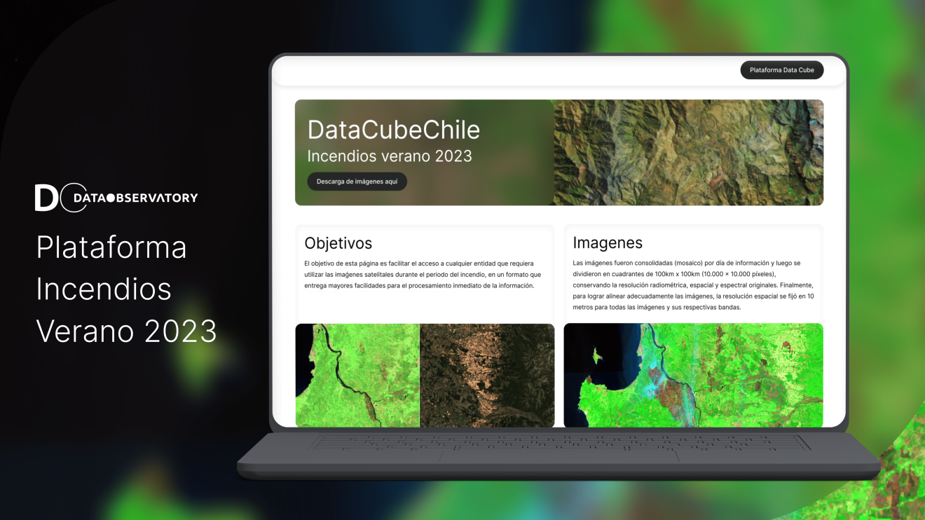 Data Observatory crea plataforma con imágenes satelitales de incendios de este verano - En qué ...